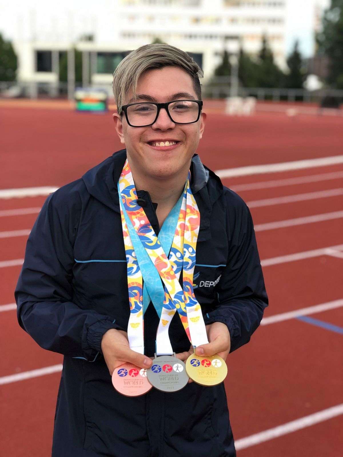 Tres nuevas medallas para Tobías Mario en el Mundial de Atletismo para ...
