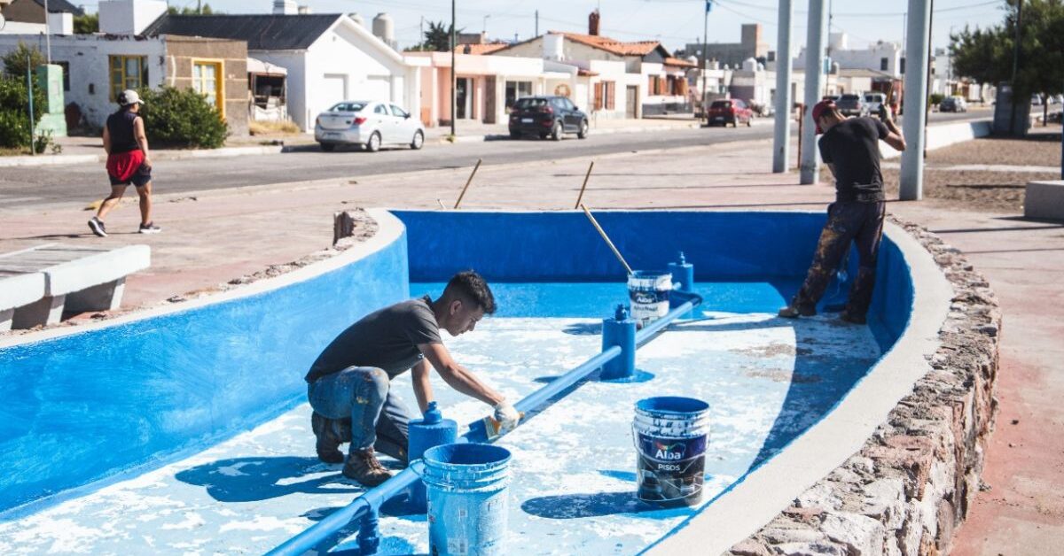 El área de Obras Públicas municipal realiza reparación integral en ...