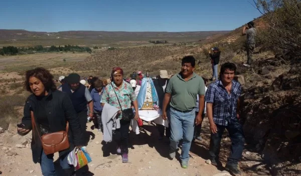Telsen se prepara para la procesión de la Virgen del Valle – LU20 ...